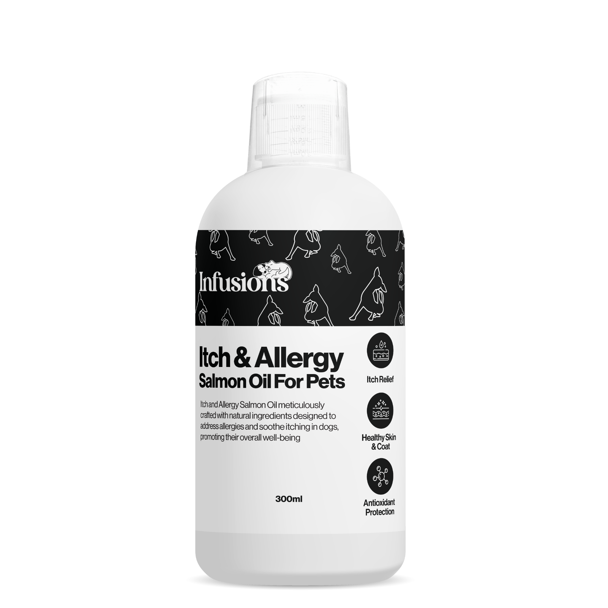 Infusions Allergy & Itch Relief Salmon Oil for Pets | Buy Online Now ...